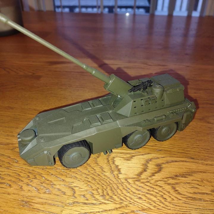 Papz Industries Zyriel SPH-03 Self-Propelled Howitzer Miniature: Cyber ...