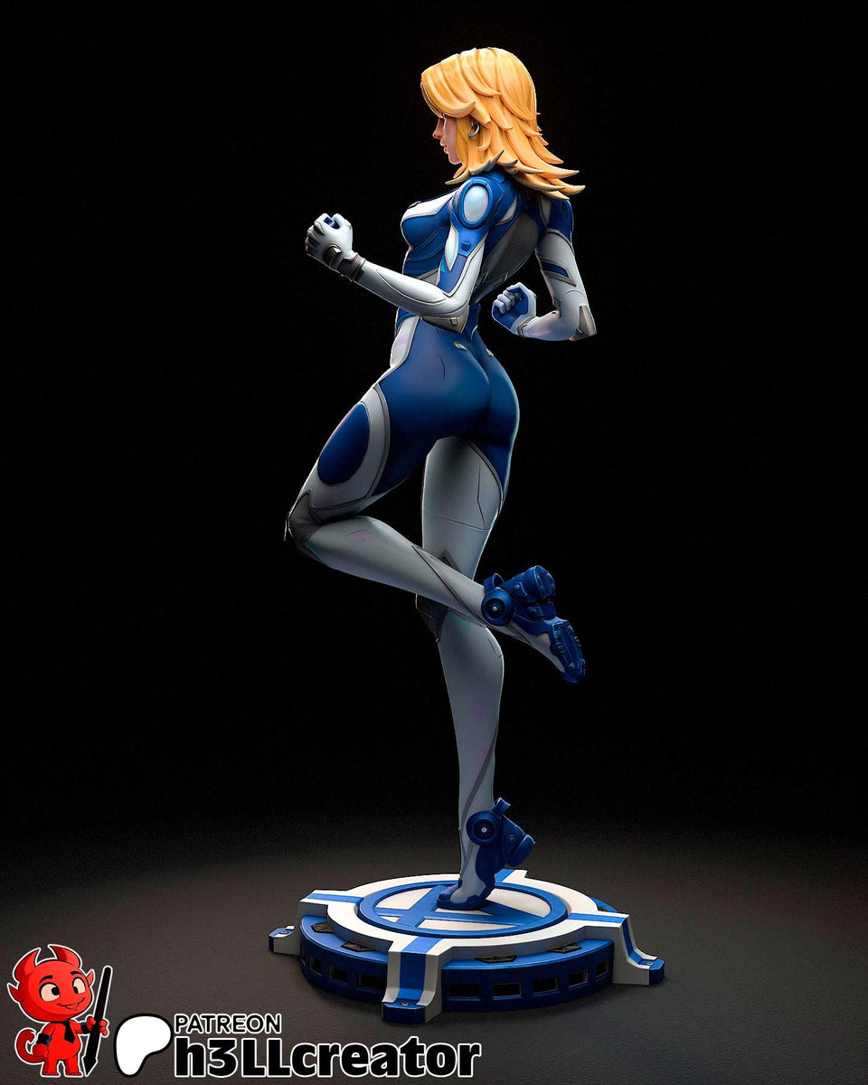 Invisible Woman from Marvel Rivals (fan art) | Full Model or Bust | Mi ...