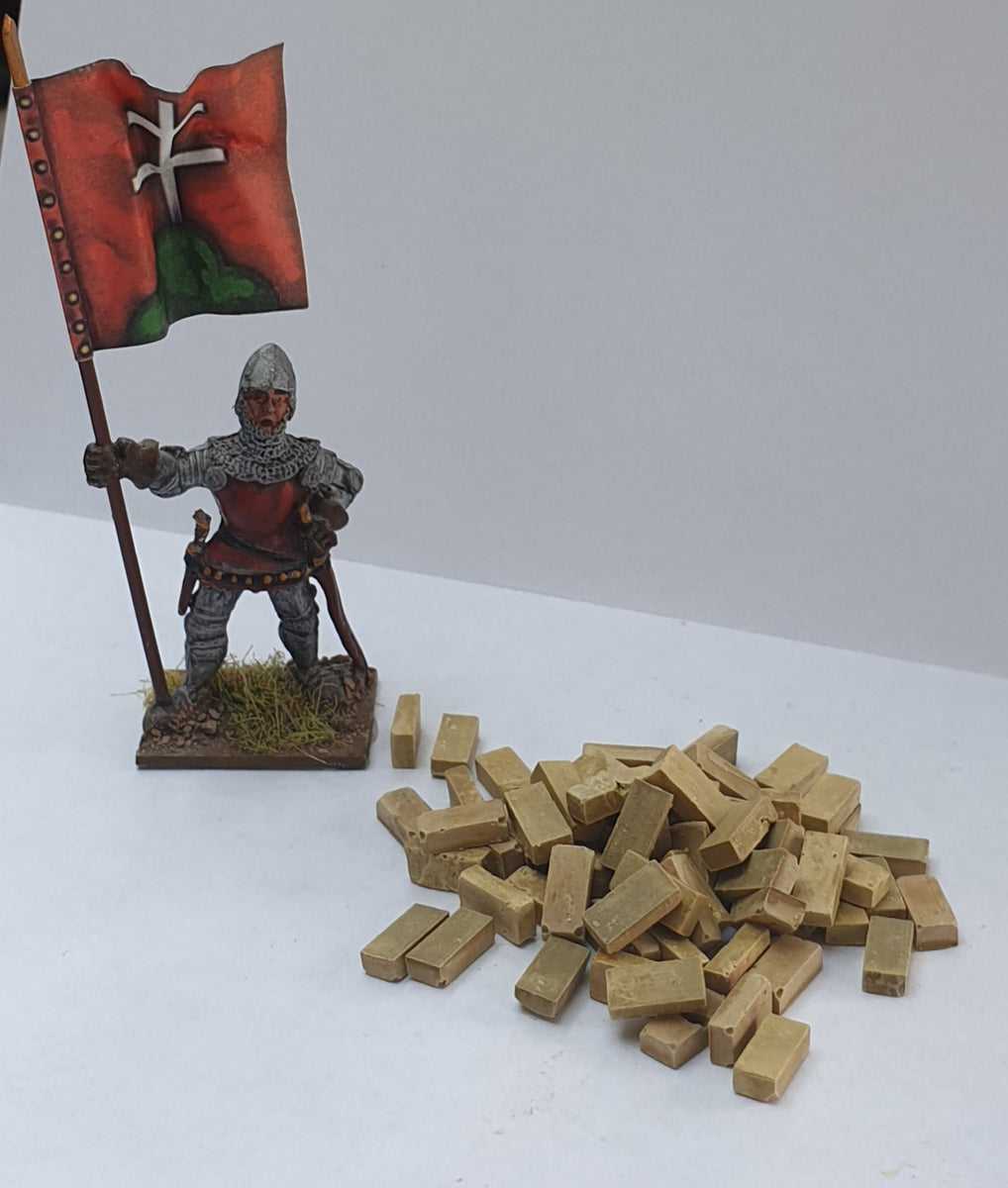 1:35th Scale Model Bricks - Buff Colour – ModelBricks