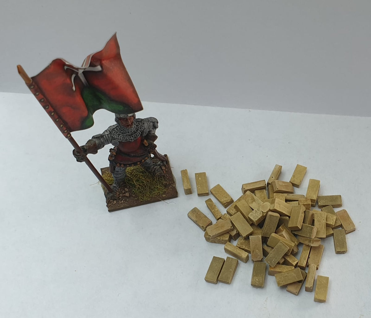 1:35th Scale Model Bricks - Buff Colour – ModelBricks