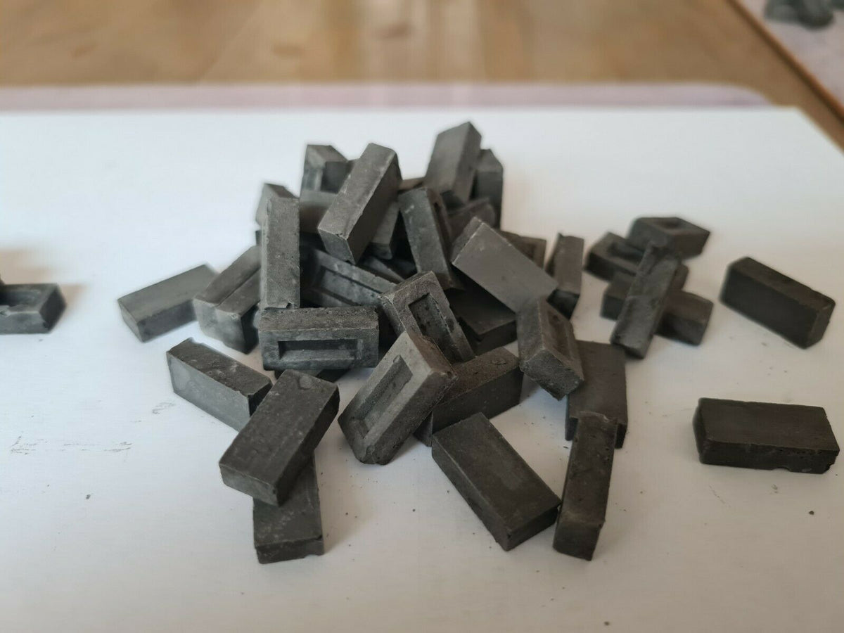 1:12th Scale Model Bricks - Grey Colour – ModelBricks
