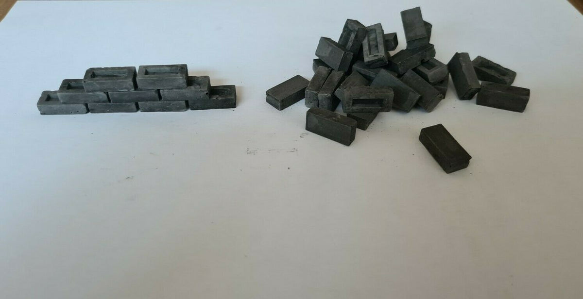 1:12th Scale Model Bricks - Grey Colour – ModelBricks